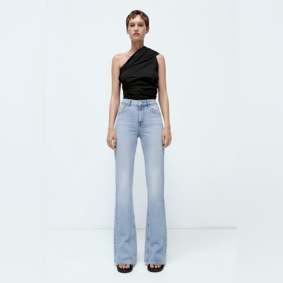 Zara | Jeans | Zara Flare Fit Jeans | Poshmark